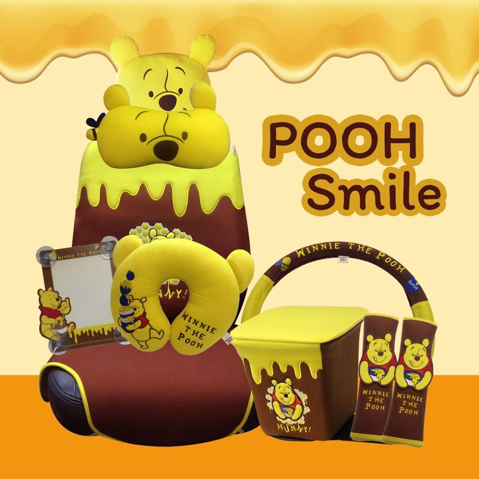 Disney Winnie The Pooh Smile Collection licensed home and car products ...