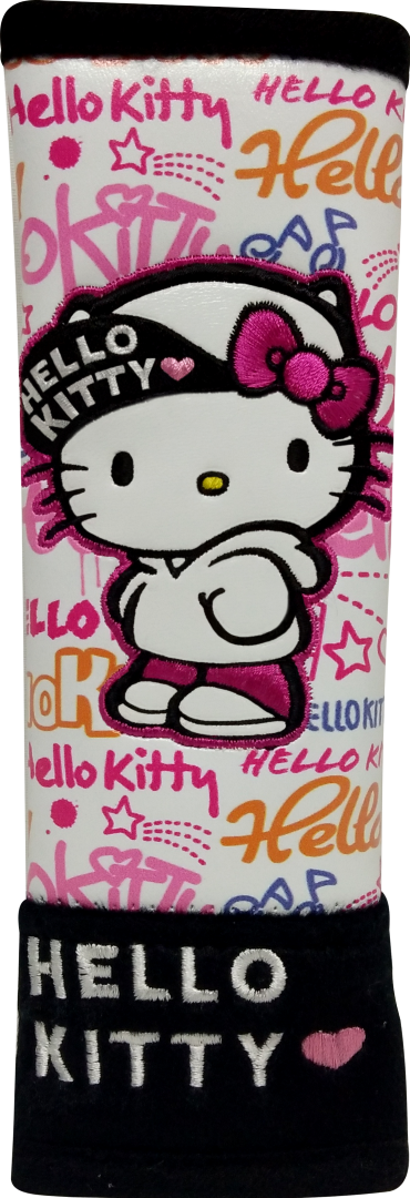 Hello Kitty Murakami Pattern Collection seat belt covers new on sale ...
