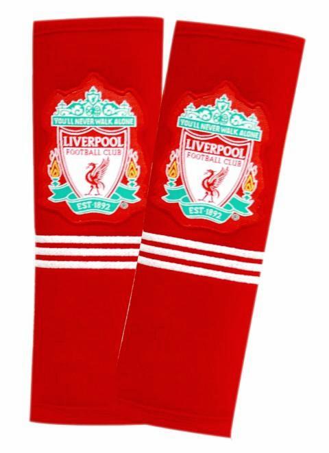Liverpool FC Car Accessory: Seat Belt Covers licensed LFC gear ...