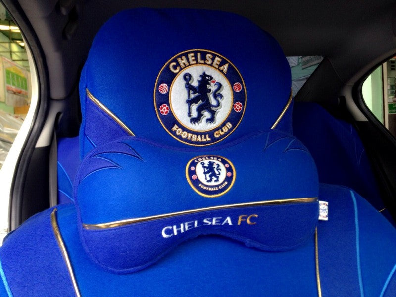 Shop Chelsea FC official car accessory set 10 pieces giftset – Premier ...
